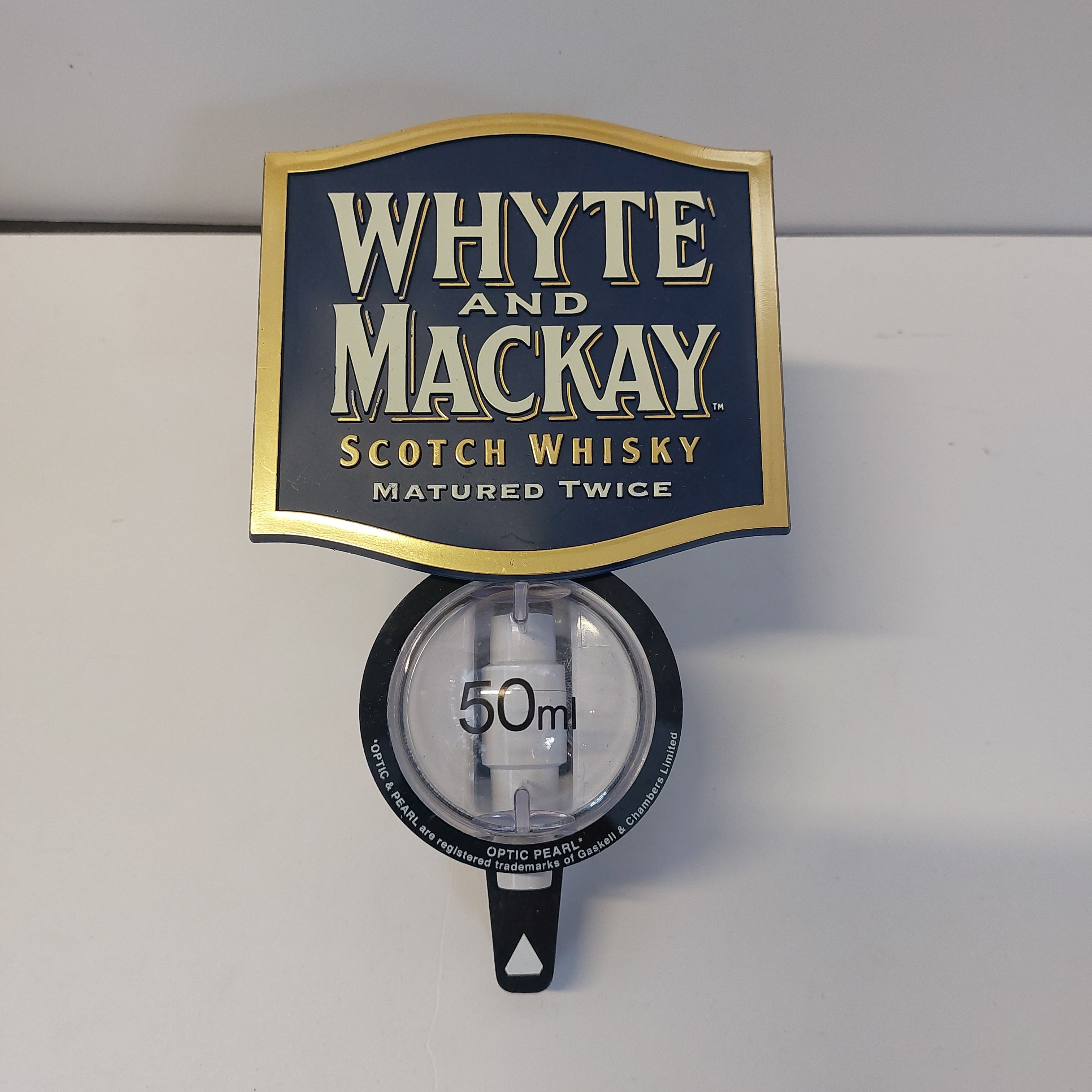 Whyte and Mackay 50 ml spirit measure optic – PUB SUPPLIES