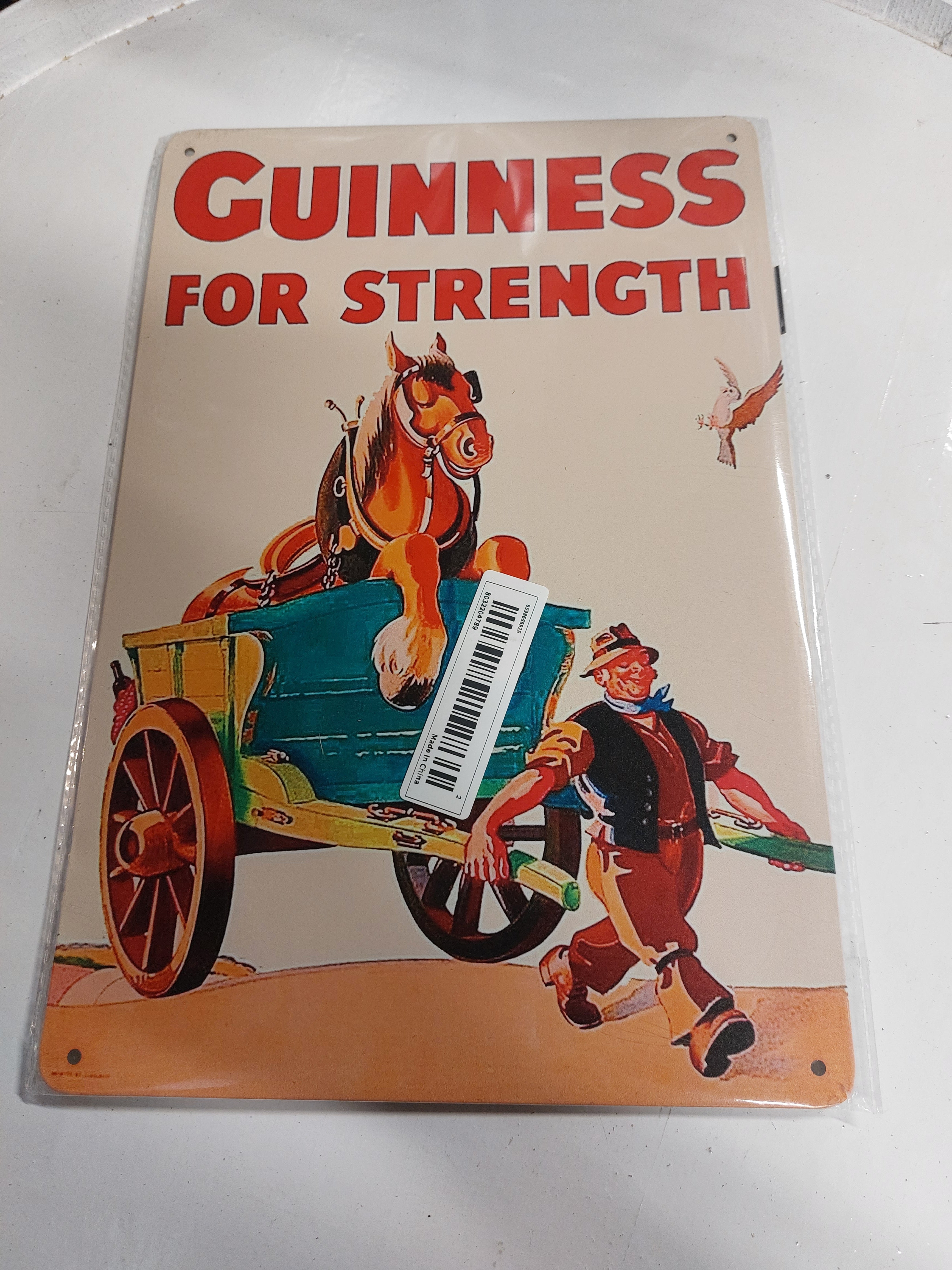 Guinness for strength sign – PUB SUPPLIES