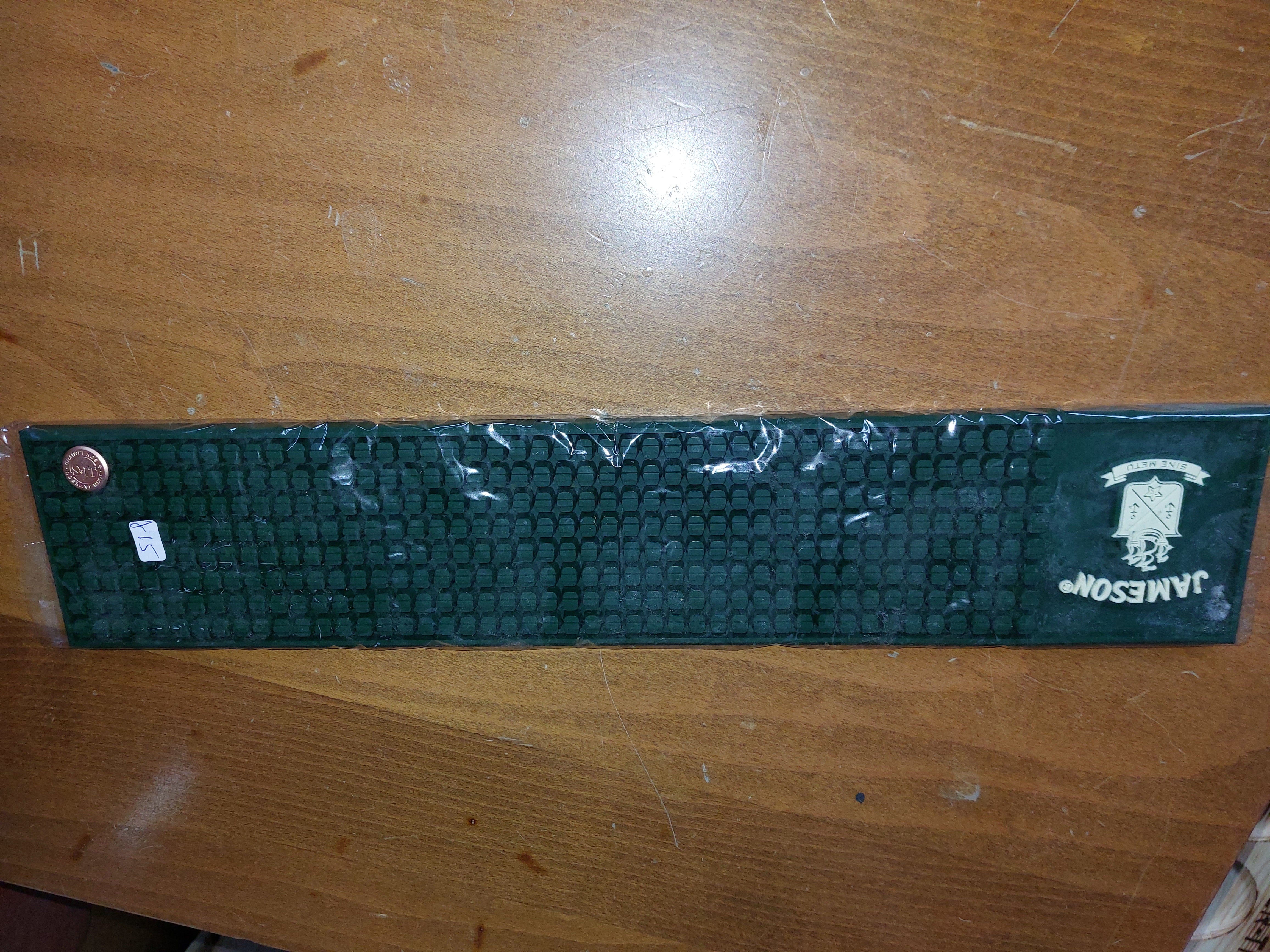 JAMESON IRISH WHISKEY RUBBER BAR RUNNER – PUB SUPPLIES