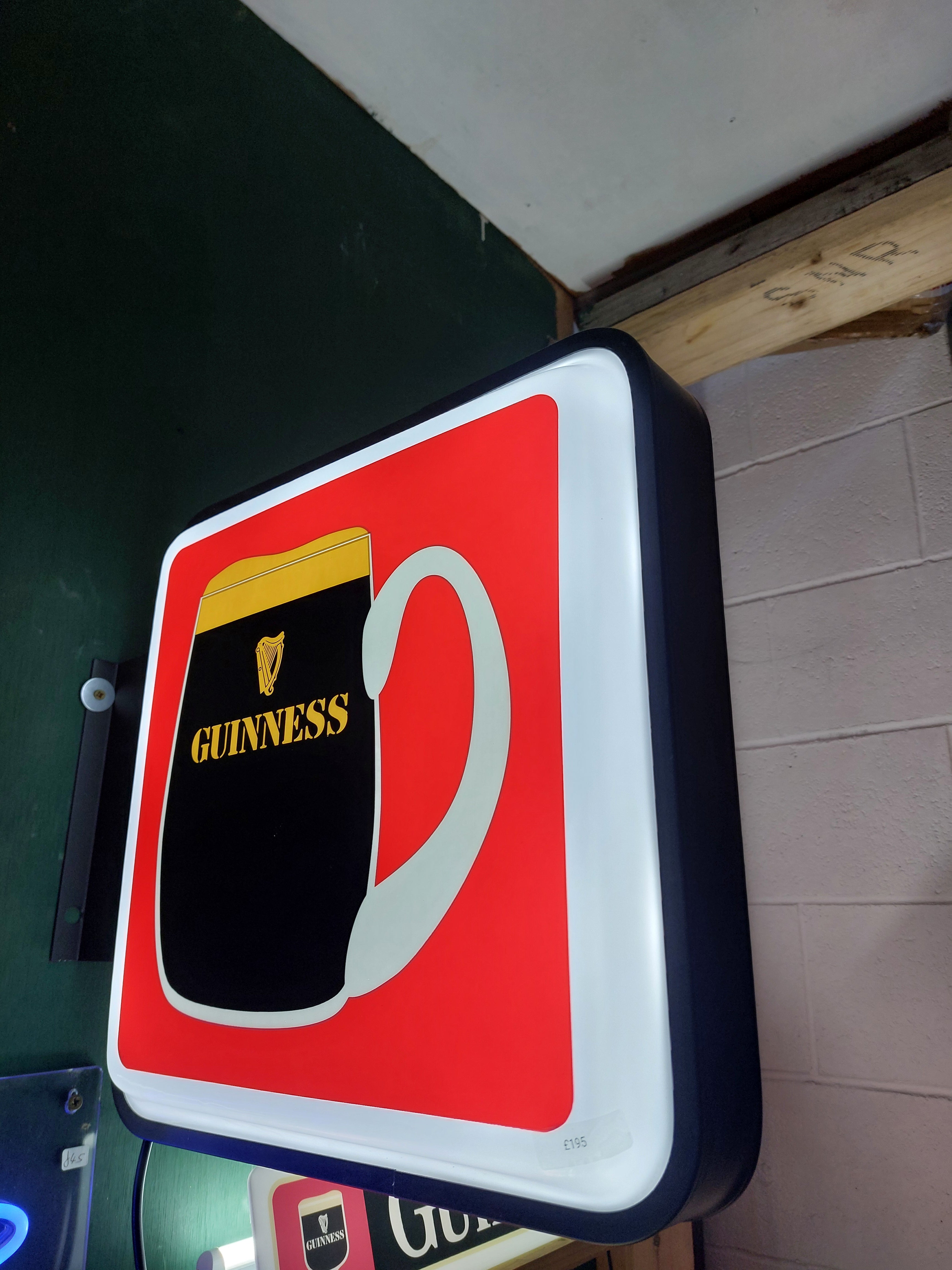 Guinness wall light – PUB SUPPLIES