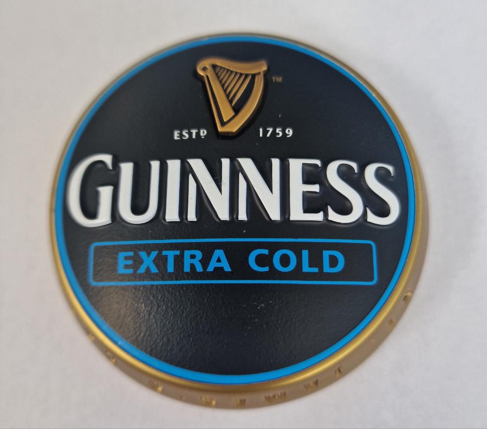 GUINNESS EXTRA COLD ROUND FONT LENSE – PUB SUPPLIES